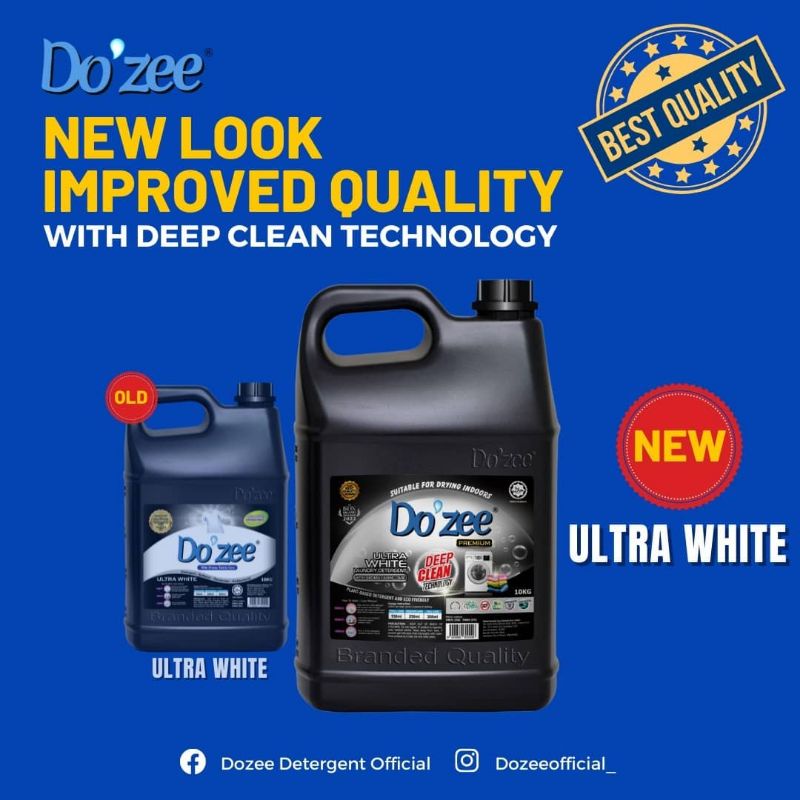 Dozee Ultra White terlaris viral Sabun Pencuci Pakaian Do'zee Basuh ...