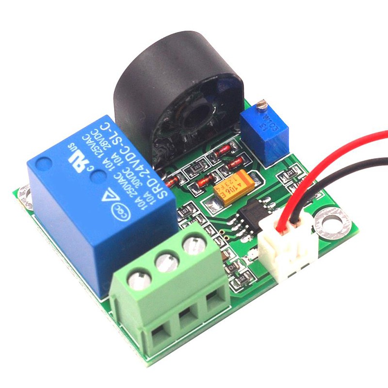 5V 12V 24V 0-5A AC Current Detection Sensor Module 5A Switch Output ...