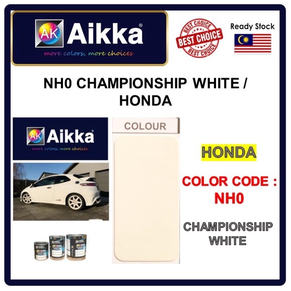 AIKKA Automotive Paint / HONDA NH0 CHAMPIONSHIP WHITE / Touch Up Paint ...