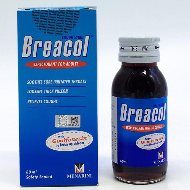 BREACOL expectorant for adults & children 60 ml | Shopee Malaysia