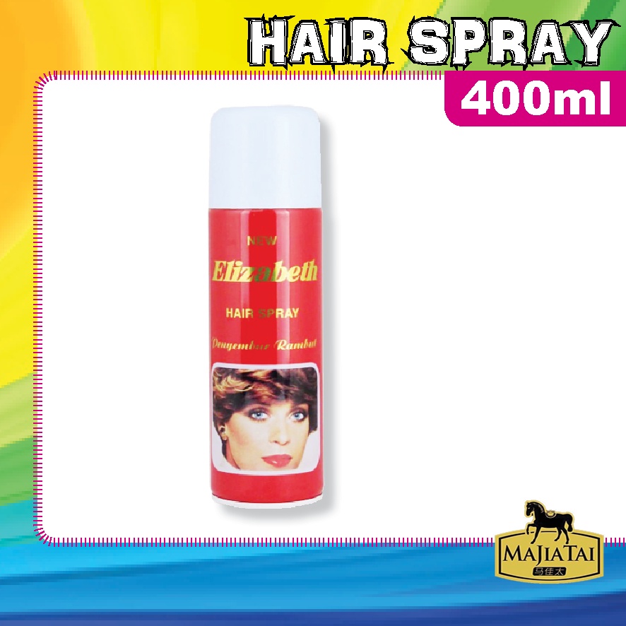 Elizabeth Hair Spray 400ml / Penyembur Rambut #Ready Stock (NO POST ...