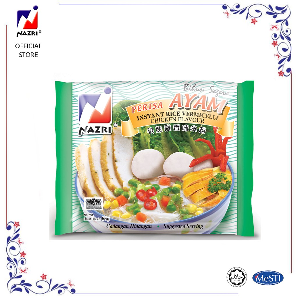 NAZRI Bihun Segera Pelbagai Perisa (5pcs)/NAZRI Instant Rice Vermicelli ...