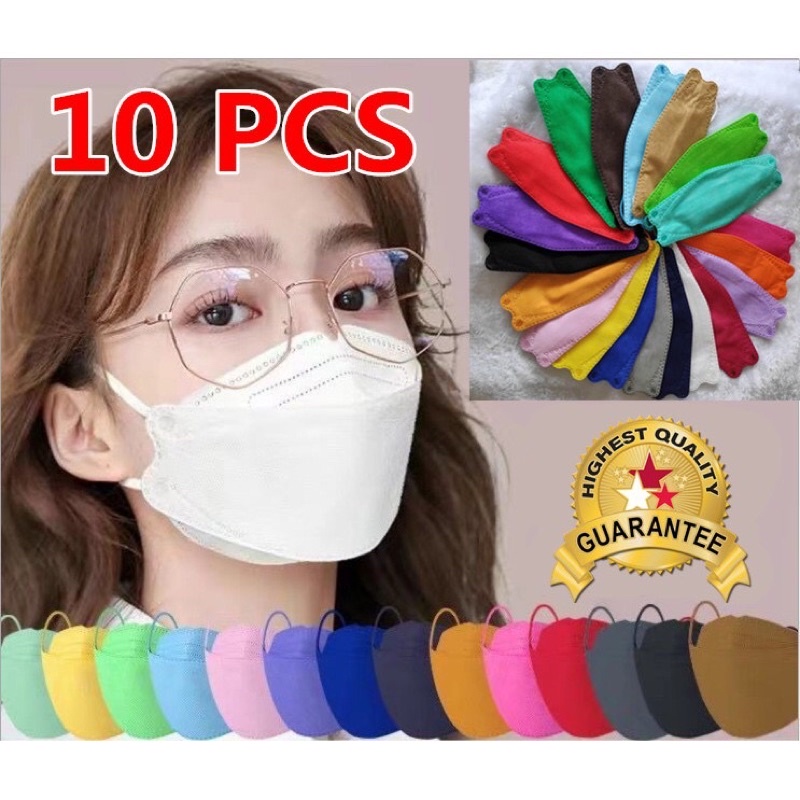 Ready Stock 50 pcs Bundle Pack KF94 3D Fish Mouth Face Mask Disposable ...