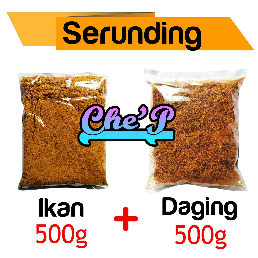 POS HARI INI [BEEF FLOSS | FISH FLOSS] Serunding Ikan (500g ...