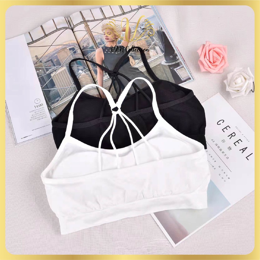 🔹Ready Stock🔹 Parachute Sports Bra Women Beauty Back Wrapped Chest ...