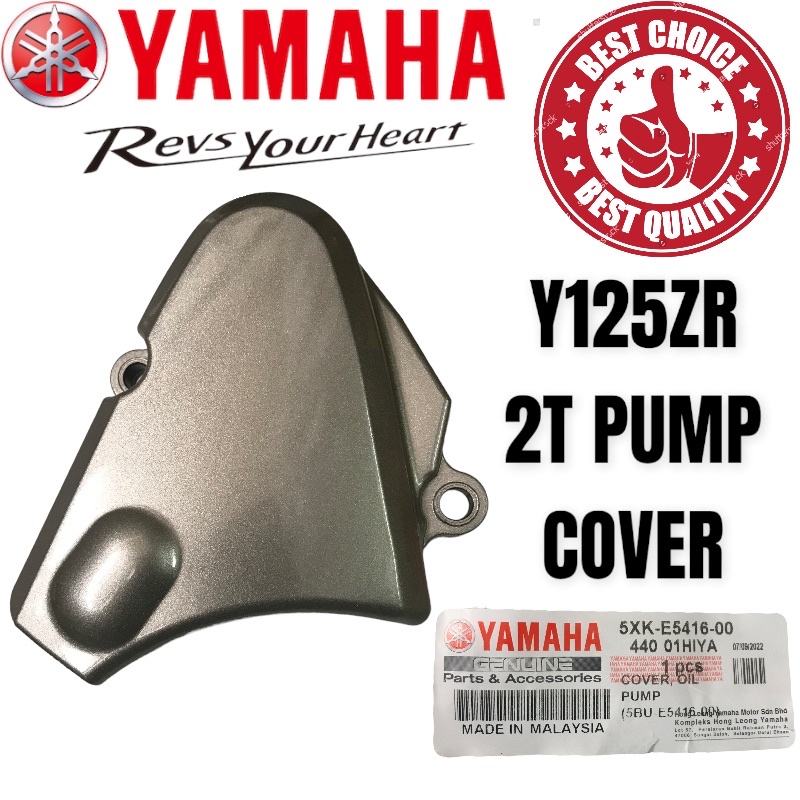 YAMAHA Y125 Y125Z Y125ZR 125Z 125ZR 100% ORIGINAL HLY 2T PUMP COVER OIL PUMP COVER OIL PUMP ...