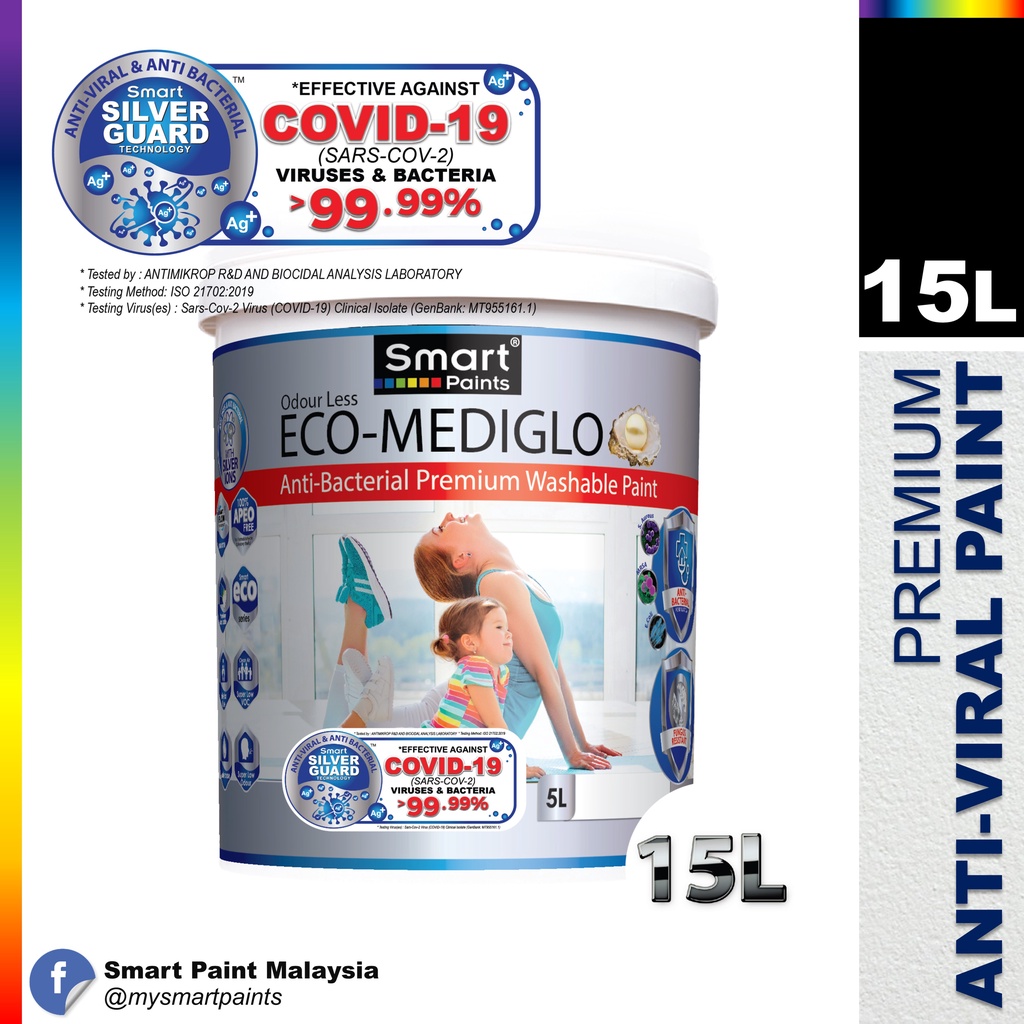 Smart Paints Eco-MediGlo (15L) | Shopee Malaysia