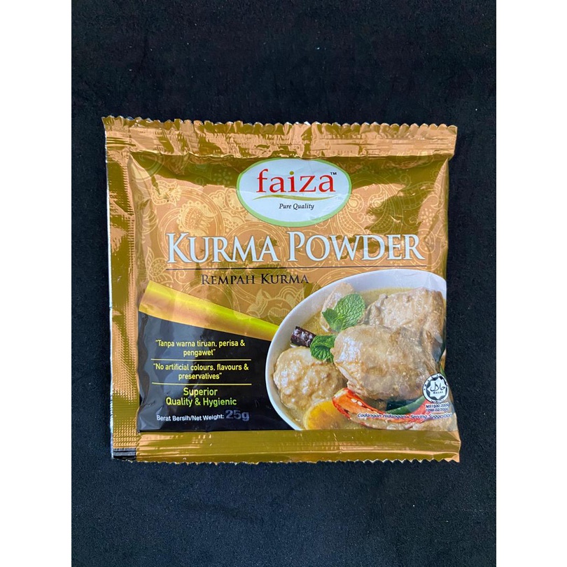 Faiza Rempah Kurma (25gm) | Shopee Malaysia