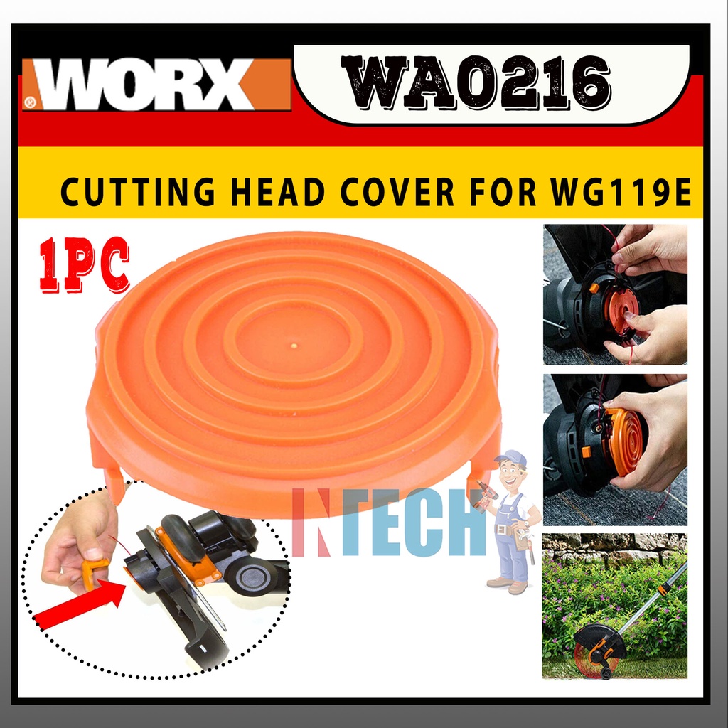 WORX WA0216 1PC CUTTING HEAD COVER FOR ( WG119E ) SPOOL LINE COVER ...