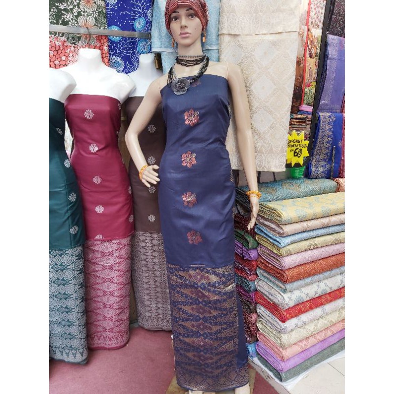 songket bunga raya exclusive | Shopee Malaysia