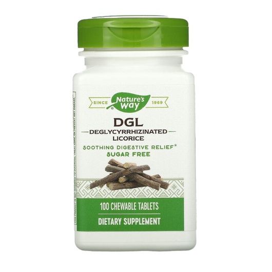 DGL, Deglycyrrhizinated Licorice, 100 Chewable Tablets | Shopee Malaysia