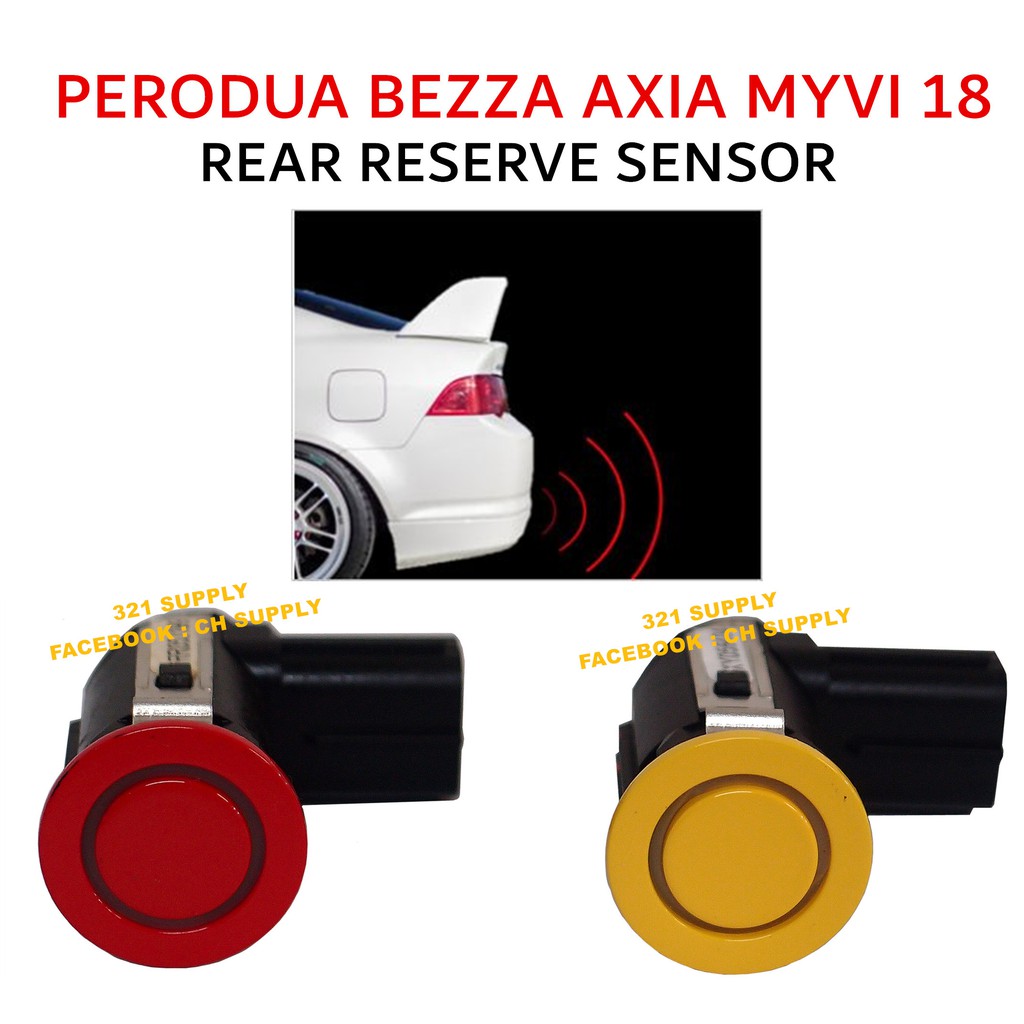 PERODUA BEZZA AXIA MYVI 18 REAR RESERVE SENSOR PARKING | Shopee Malaysia