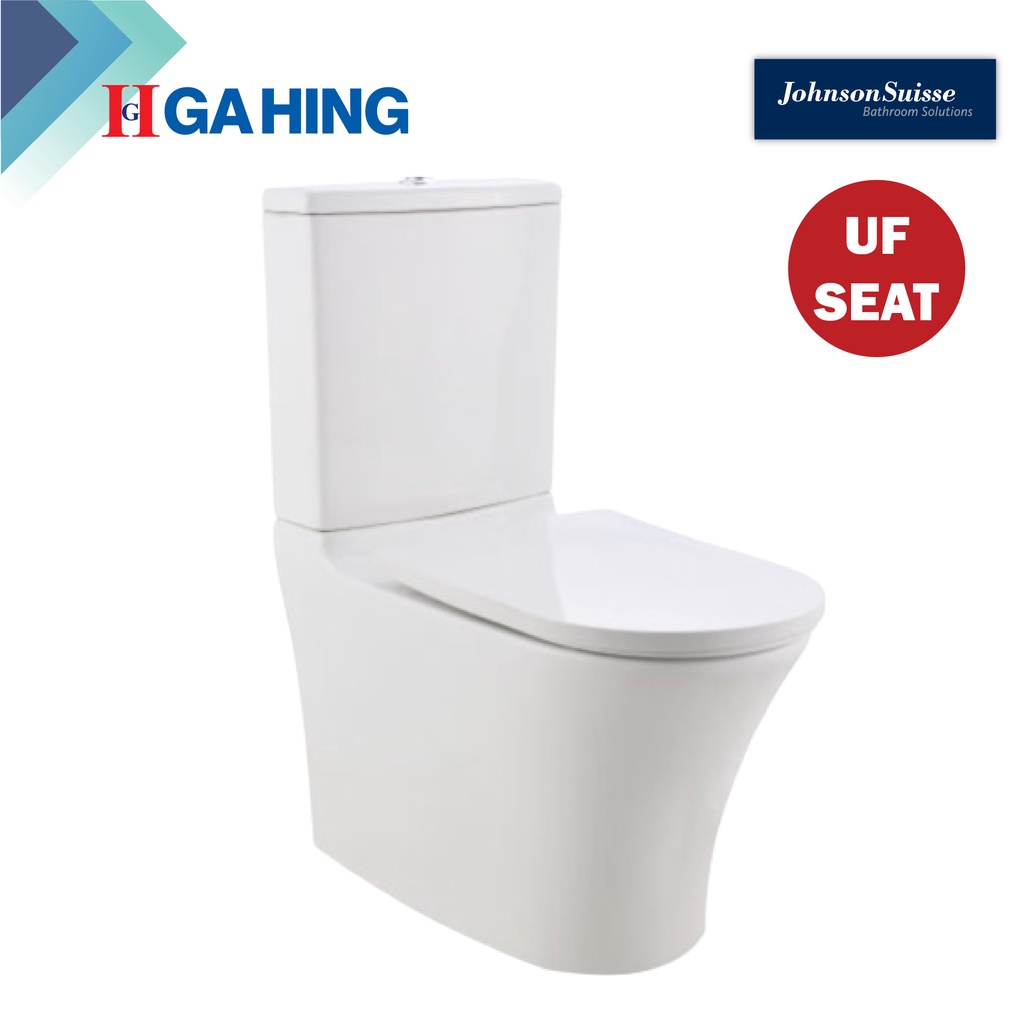 Johnson Suisse Vicenza Back To Wall Rimless Water Closet/Jamban Tandas ...