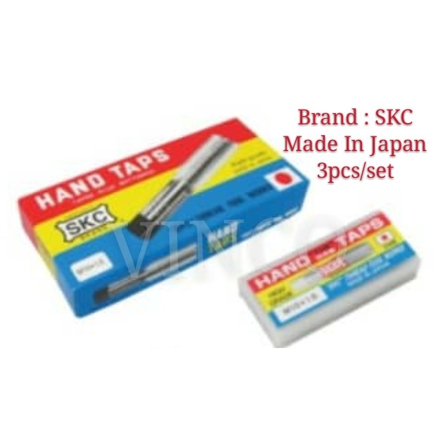 [100% Original] M2 - M14 SKC Hand Tap Set Metric Set of 3PCS (MADE IN JAPAN) | Shopee Malaysia