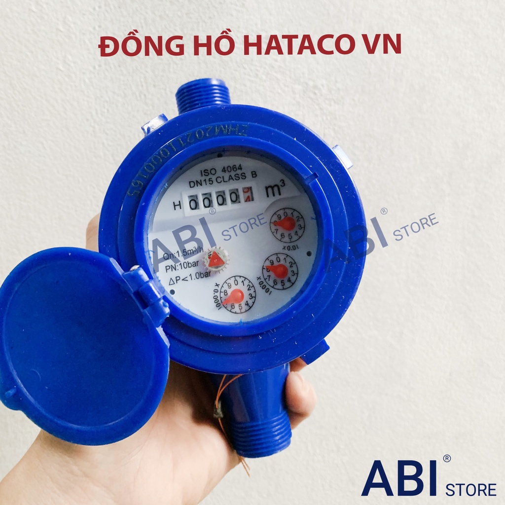 Combo of 10 Hataco domestic water meters, water flow meter (water meter ...