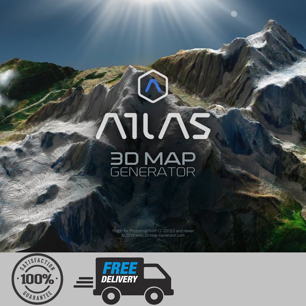 Adobe 3d map generator atlas / terrain / geo / generator 2 / isometrical (PS plugin) | Shopee ...