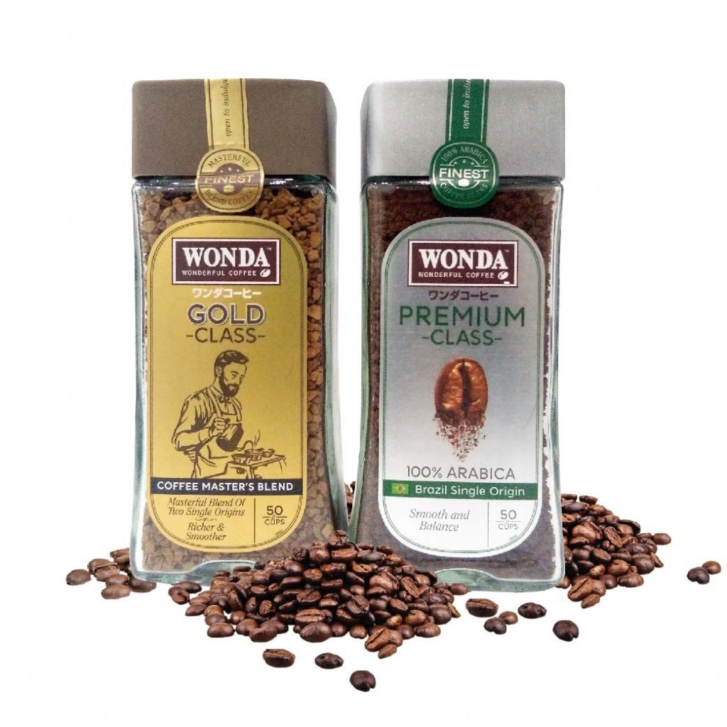 Wonda Coffee Gold Jar 100g / Wonda Premium Class Jar 100g | Shopee Malaysia
