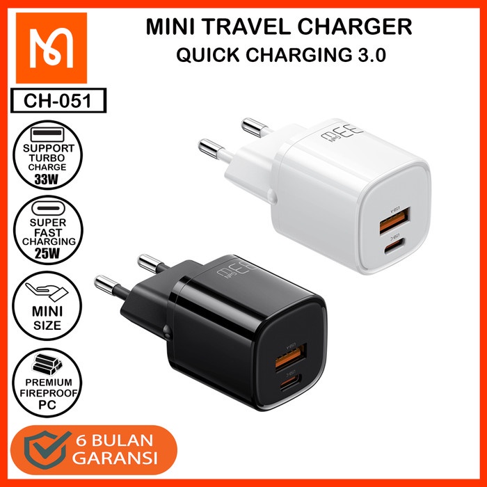 Universal Adapter - Mcdodo Ch-015 Charger Adapter Gan Xiaomi,Redmi,Poco Turbo Charge 33W ...