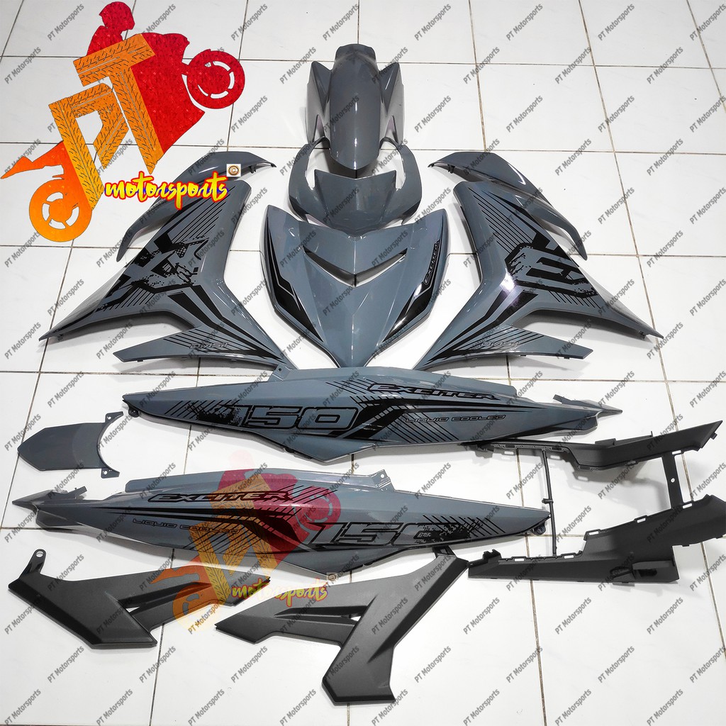 Yamaha Y15ZR Y15 Cover Set Nardo Gray Transparent Exciter Thai Ex ...