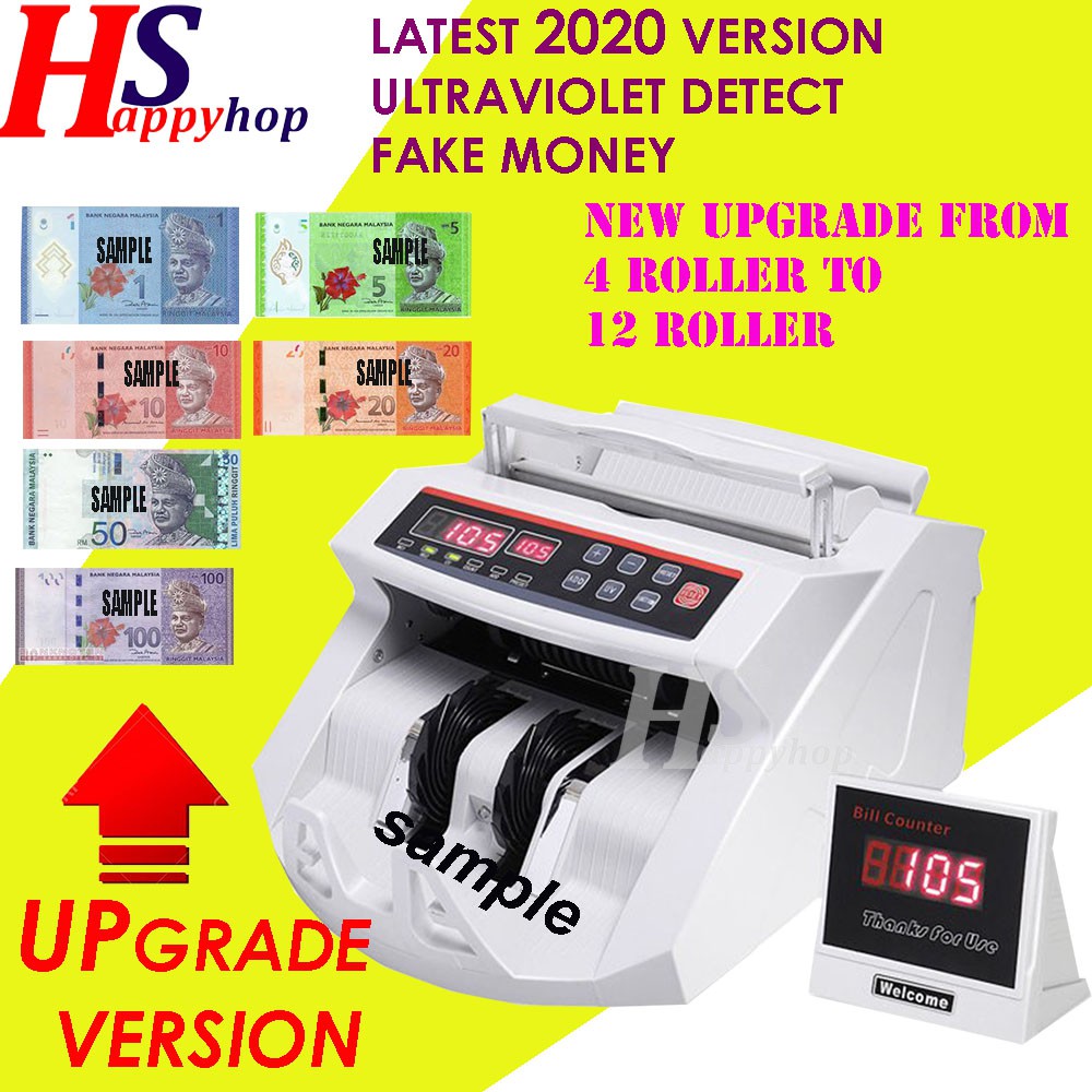 Smooth Money Note Counter Note Counter Machine-UV Money Counter-GM ...