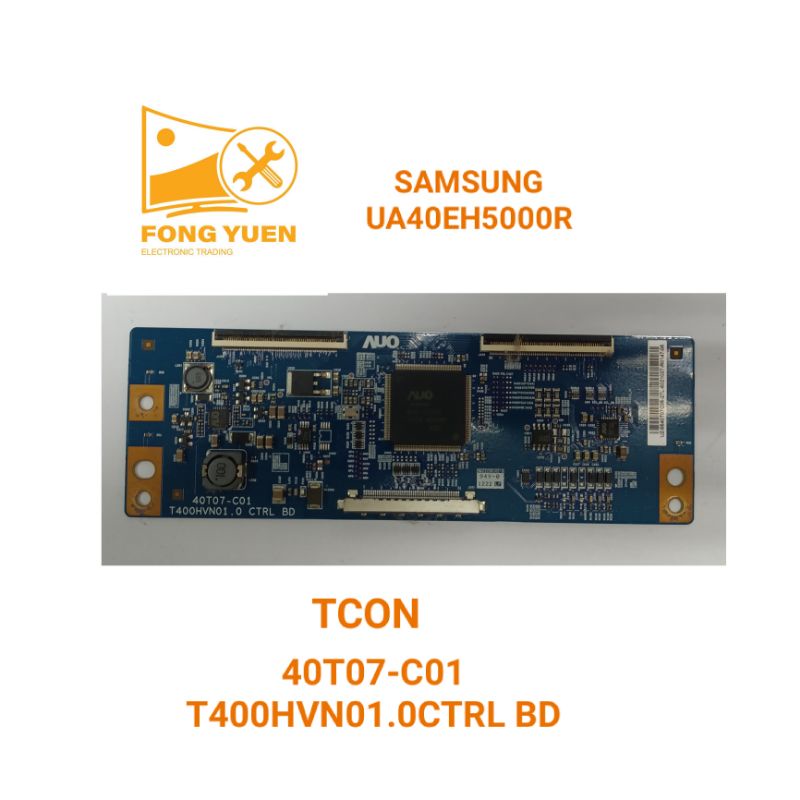 SAMSUNG 40" TV TCON BOARD OR RIBBON UA40EH5000R (Version-1) | Shopee ...
