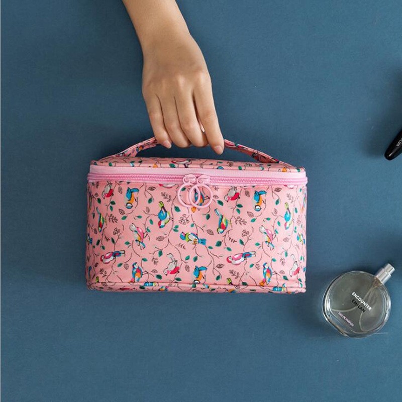 Korean Design Travel Waterproof Printed Cosmetic Storage Bag B13907 ...