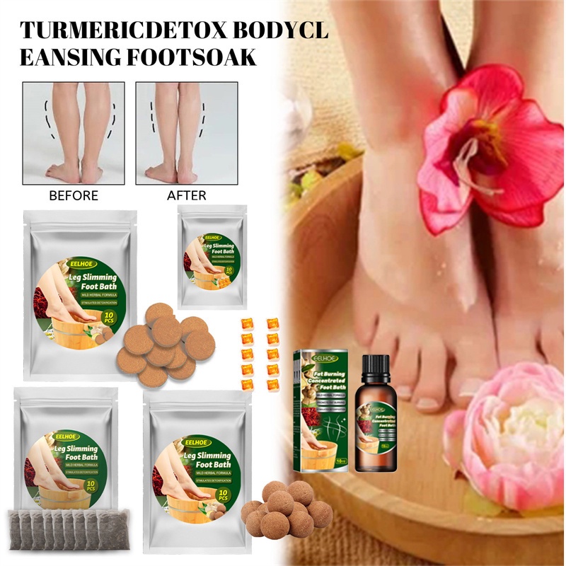 2023 Hot Lymphatic Drainage Ginger Foot Soak Leg Slimming Foot Bath ...