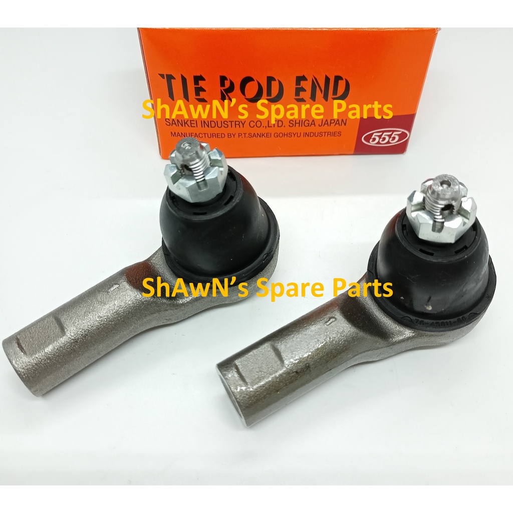 555 JAPAN Tie Rod End Set Proton Inspira / Mitsubishi Lancer GT / ASX ...
