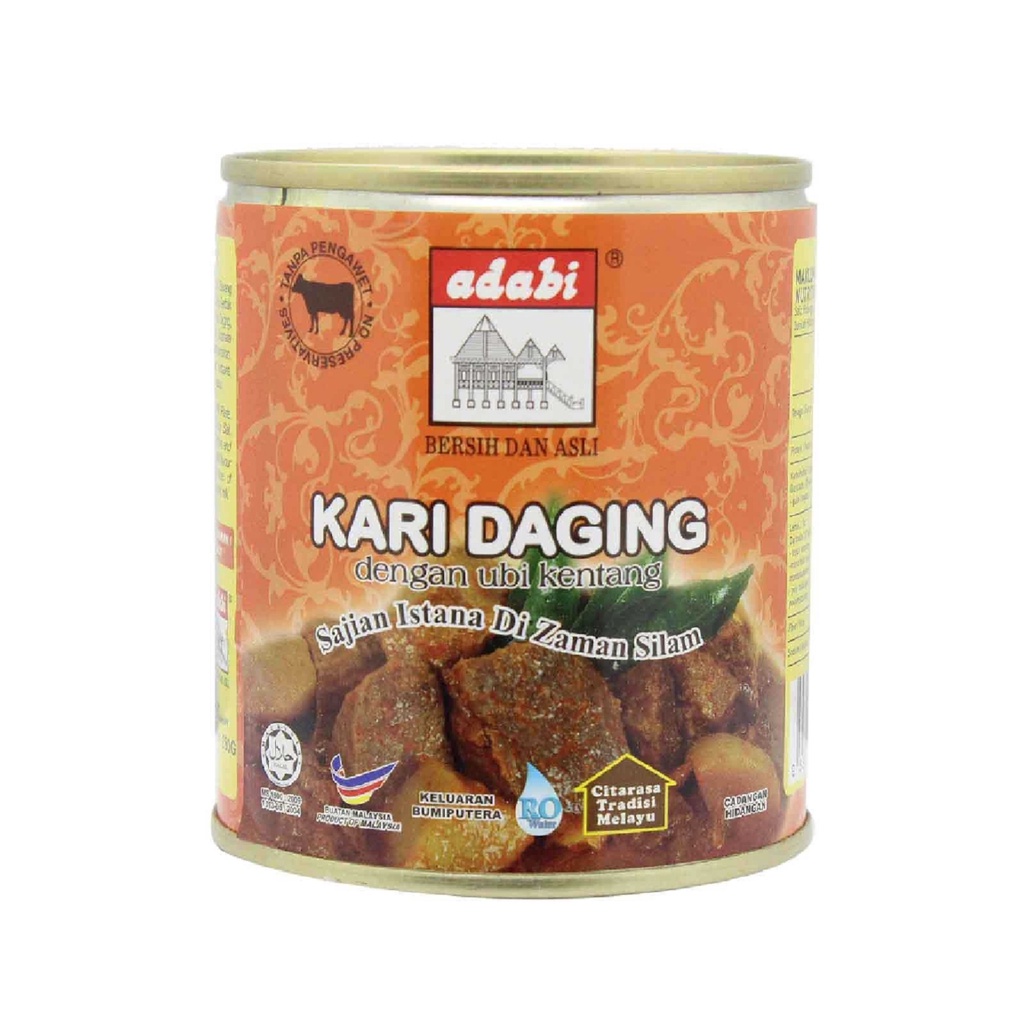 Adabi Beef Curry (280g) | Shopee Malaysia