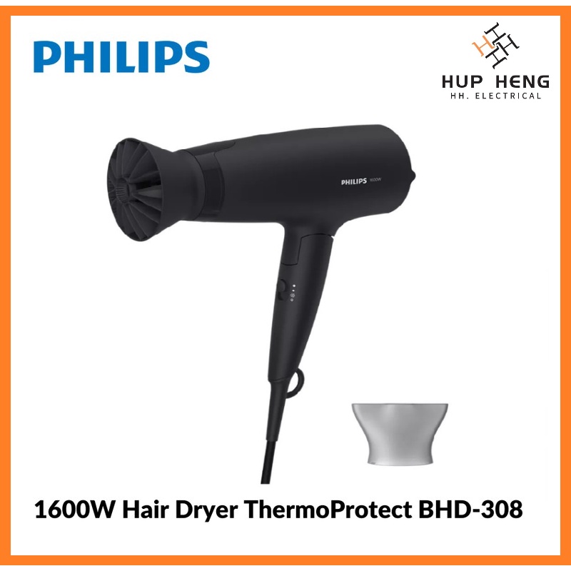 PHILIPS 3000 Series Hair Dryer BHD308 / BHD340 / BHD003 / ELBA EHD G-2037 / EHD-G1226 | Shopee ...