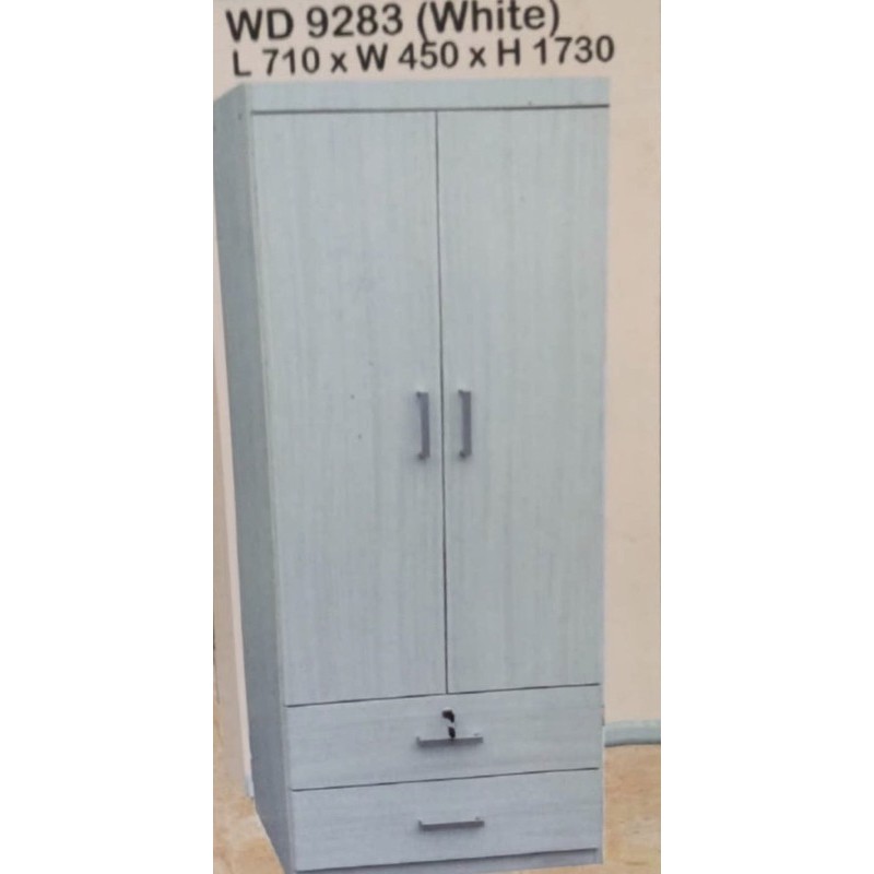 2 Door 2 Drawer Wardrobe (READY STOCK) | Shopee Malaysia