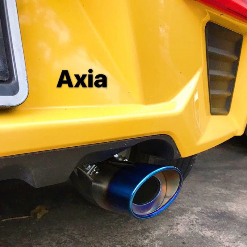 : UNIVERSAL MINI EXHAUST TAIL PIPE RAINBOW PIPE MUFFLER TIP MYVI AXIA ...