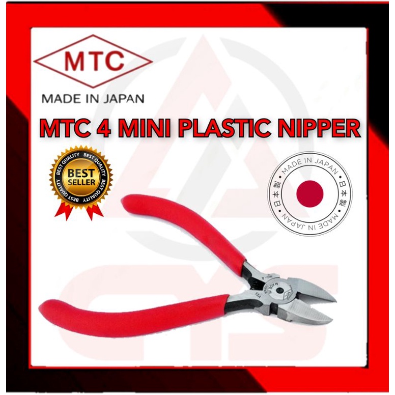 [100% JAPAN] MTC MINI PLASTIC NIPPER MTC-4 / WIRE CUTTER (MADE IN JAPAN) | Shopee Malaysia
