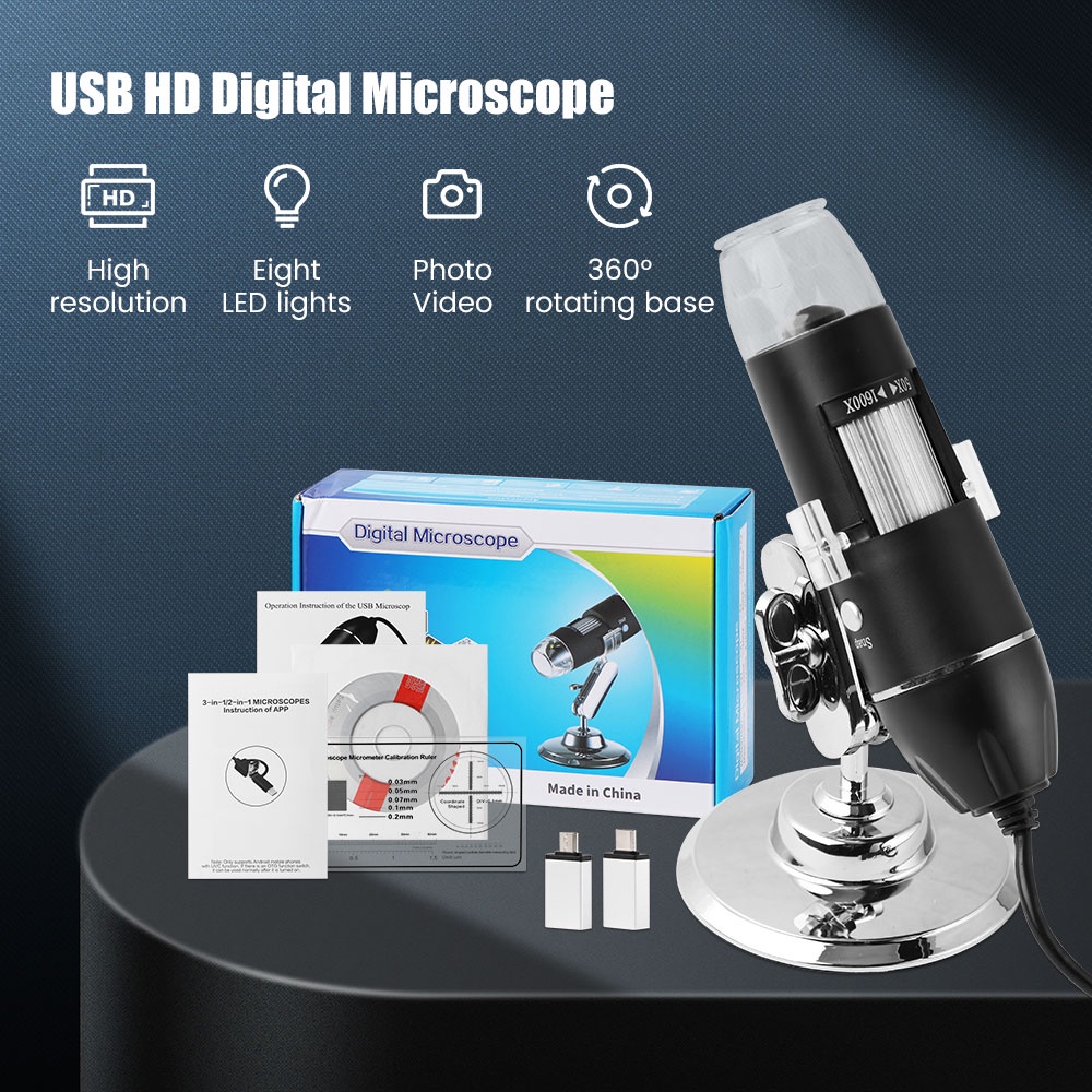 Wireless Wifi Skin Hair Scalp Detector Digital Microscope Skin Analyser ...