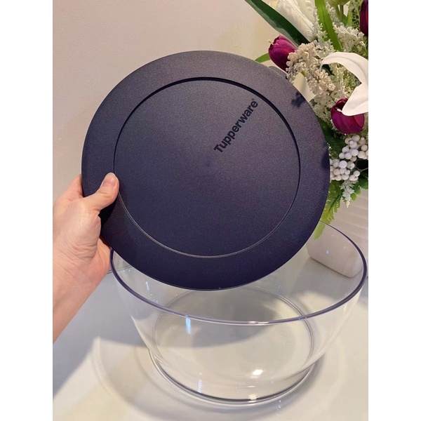 💥LIMITED EDITION💥💯 Tupperware Premium Clear Bowl Set with Blue Seal 4L ...