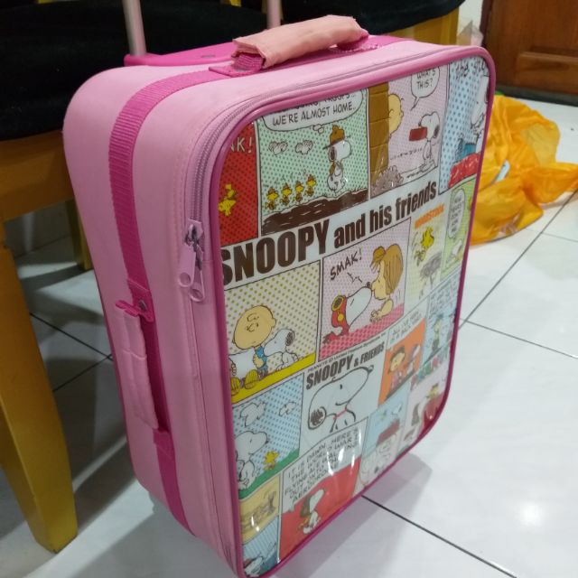 Original Peanut Snoopy Luggage | Shopee Malaysia