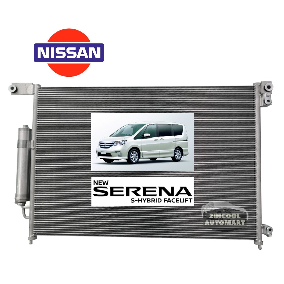 Nissan Serena C26 Hybrid Air Cond Condenser 'MPF' C/W Receiver Drier 👍 High Quality Performance ...