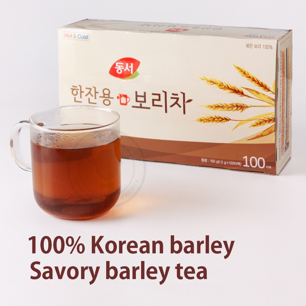 Dongsuh / A Cup of Savory Barley Tea 1.5g x 100 teabag / 150g | Shopee ...
