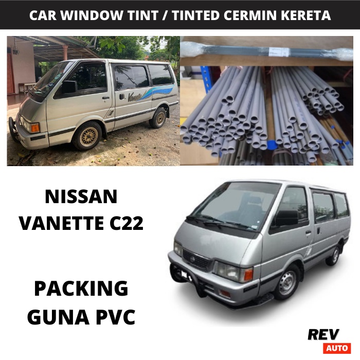 NISSAN VANETTE C22 (1997-2010) 4 Door UV Tint / Window Tint / Car Tint ...