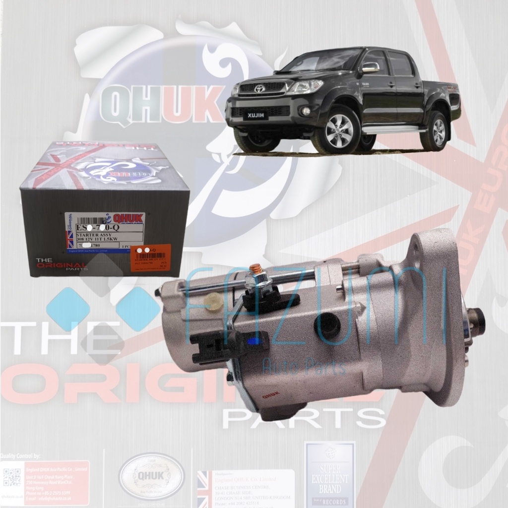 Toyota Hilux Vigo 2.5 D-4D/VNT 2005 QHUK Starter | Shopee Malaysia