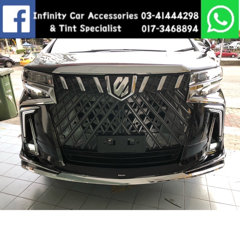 Toyota Alphard 2018 Wald Front grill | Shopee Malaysia