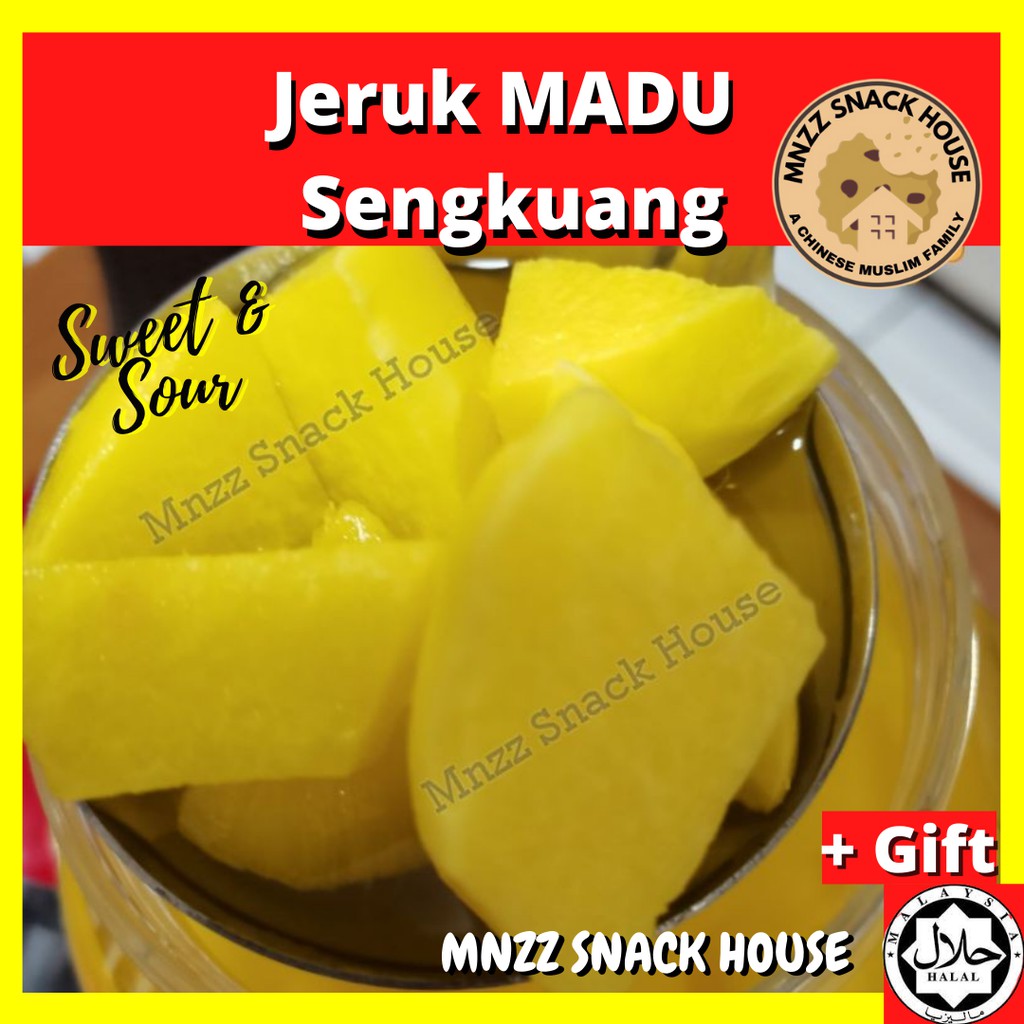 🔥 FREE GIFT 🔥 Jeruk Madu Sengkuang pickles masam manis sweetsour ...