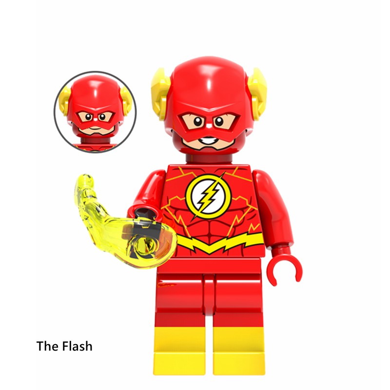 XH751 Justice League Minifigures The Flash DC Super Heroes Building ...