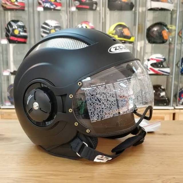 Zeus ZS-218 helmet Original 218 classic retro pilot motorbike classic ...
