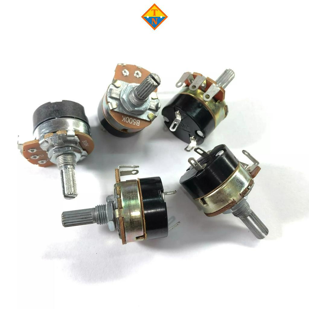 Switch Potentiometer Wh138 20mm B10k B50k B100k B250k B500k