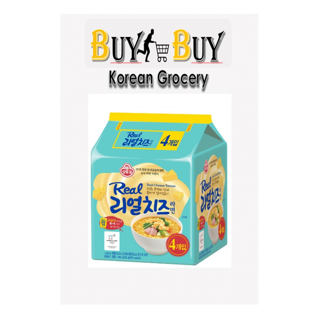 Ottogi Real Cheese Ramyun (135g x 4pcs) | Shopee Malaysia