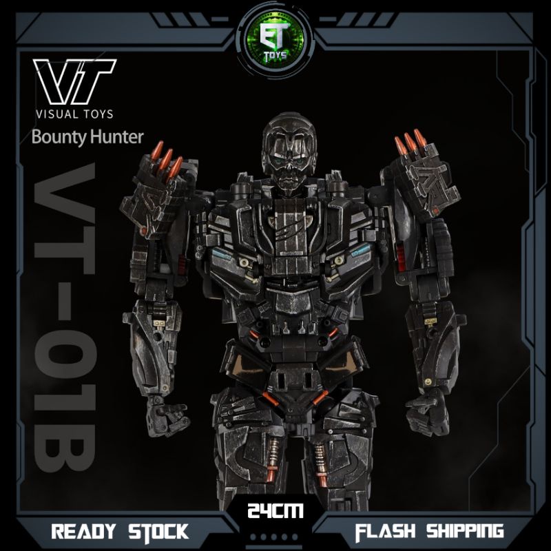 Visual Toys VT-01B Bounty Hunter Weathered Paint Lockdown Battle ...