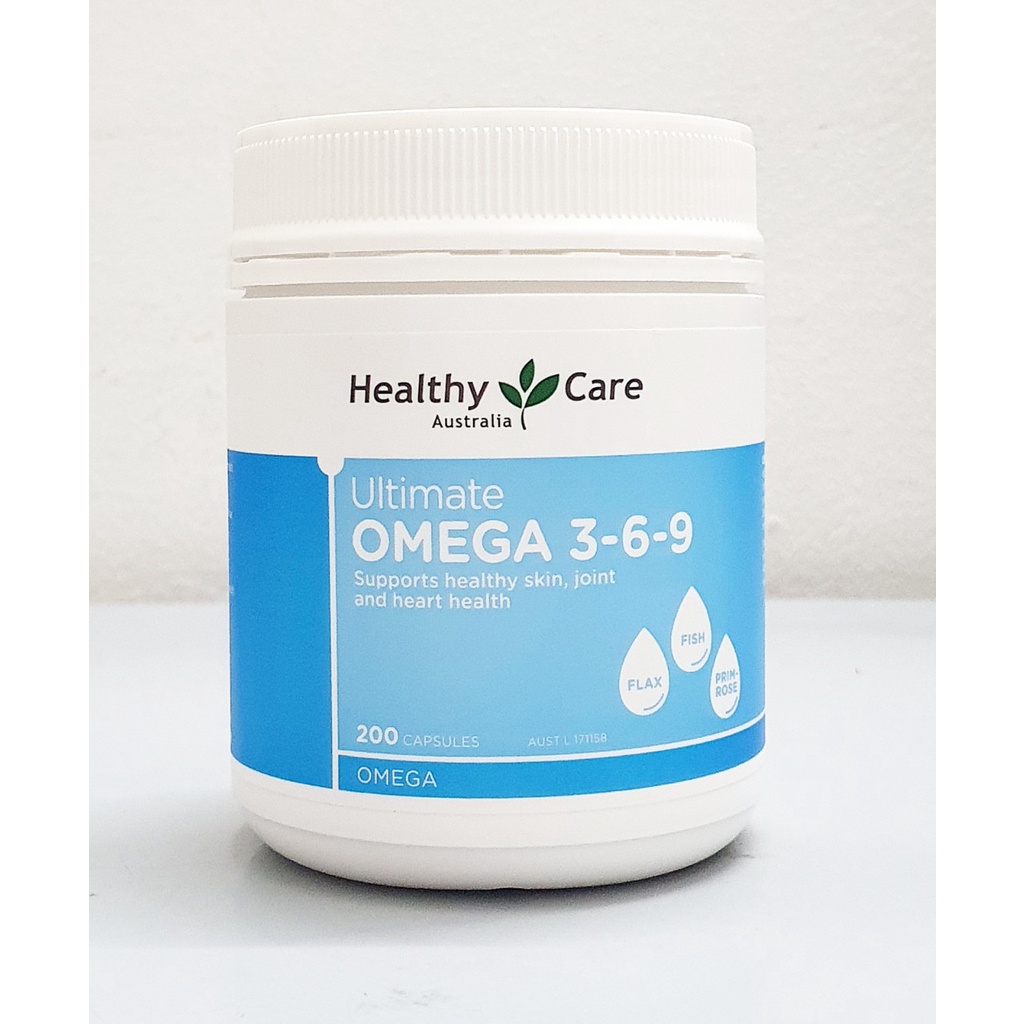 Date 12/26 - Healthy Care Ultimate Omega 369 pills bottle of 200 pills ...