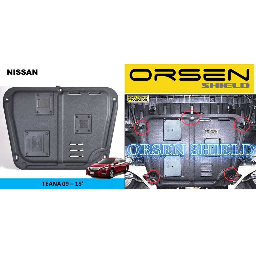 Nissan Teana Orsen Shield Car undercarriage protection | Shopee Malaysia