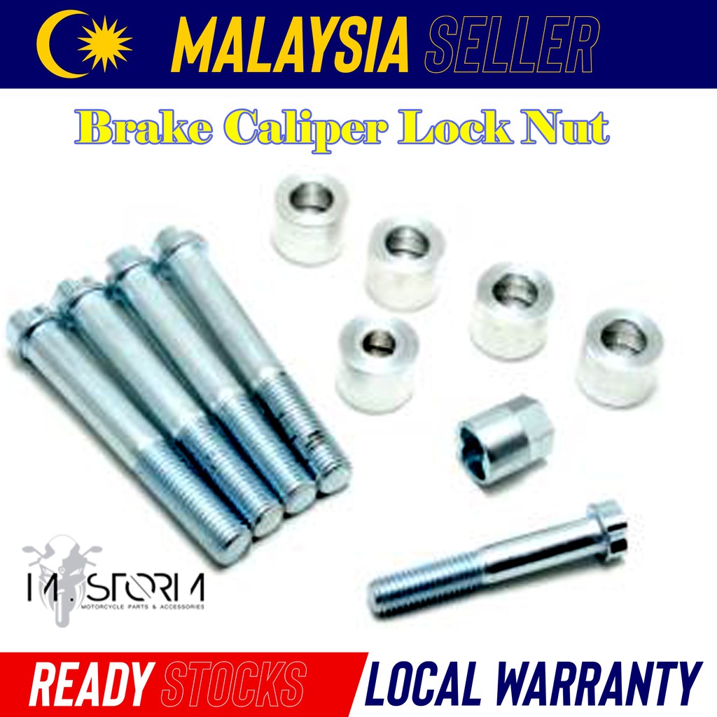 Yamaha Suzuki Brake Caliper Lock Nut Special Brake lock Nut Disc Lock ...